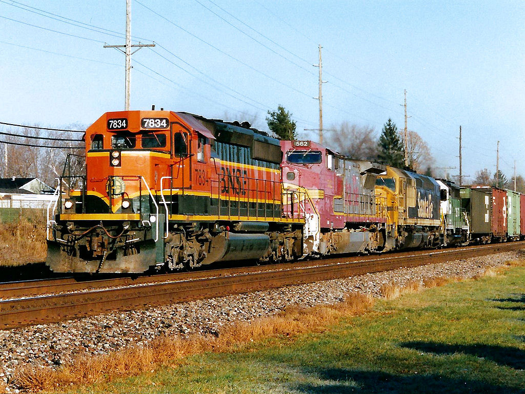 BNSF 7834